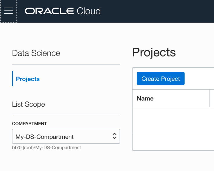 OCI Data Science – Create a Project & Notebook, and Explore the ...