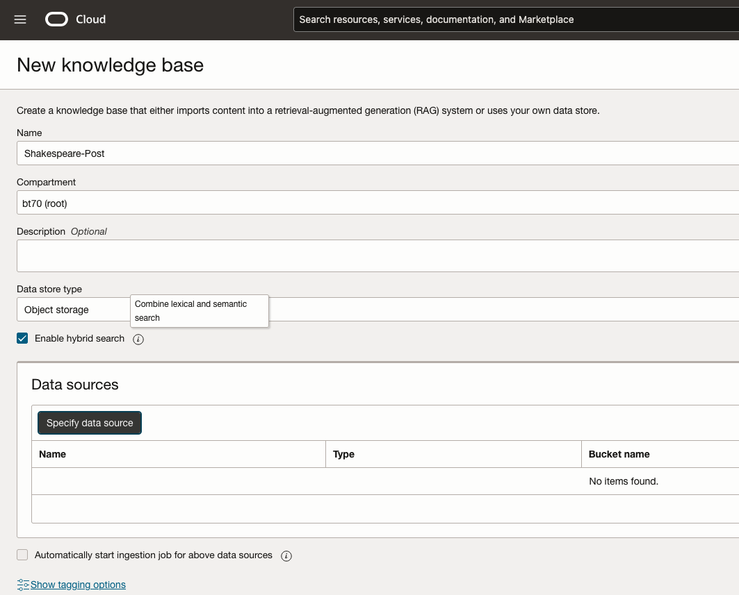 How to Create an Oracle Gen AI Agent « Ora-lytics