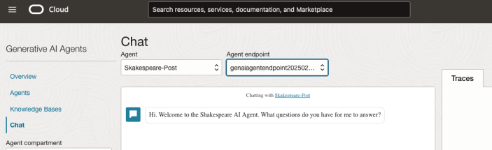 How to Create an Oracle Gen AI Agent « Ora-lytics